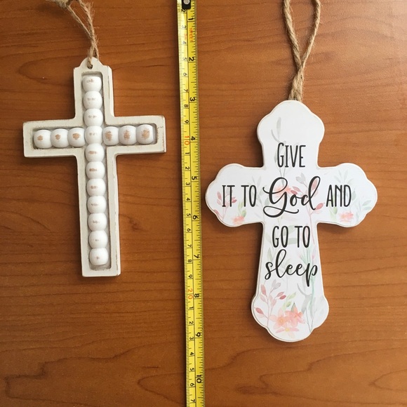 Accents | Set Of 2 New Wood Crosses | Poshmark